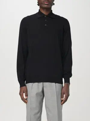 Brunello Cucinelli Long Sleeve Polo Shirt
