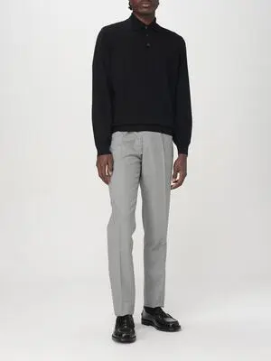 Brunello Cucinelli Long Sleeve Polo Shirt