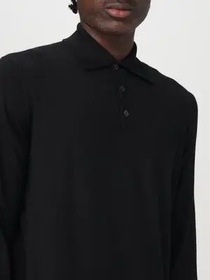 Brunello Cucinelli Long Sleeve Polo Shirt