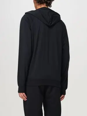 Paul Smith Zip-up Hoodie - Black