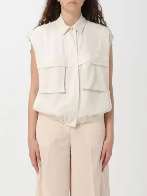 Pinko Sleeveless Collared Waistcoat