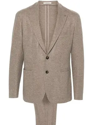 Tagliatore Mélange Virgin-wool Suit