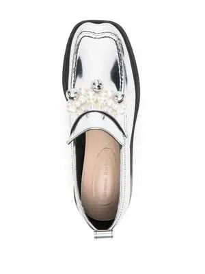 Simone Rocha Heart Toe Platform Loafers