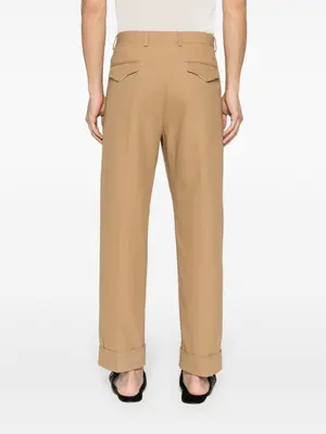 Gucci Double G Embroidered Tailored Trousers