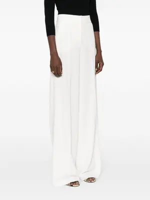 Max Mara Ercole Wide-leg Trousers - White