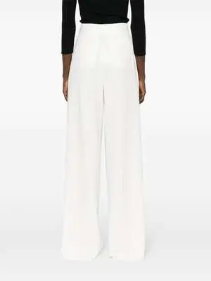 Max Mara Ercole Wide-leg Trousers - White