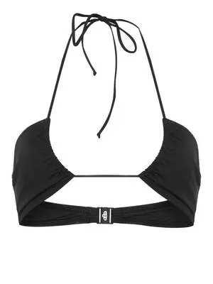 MC2 SAINT BARTH Dahlia Bikini Top - Black