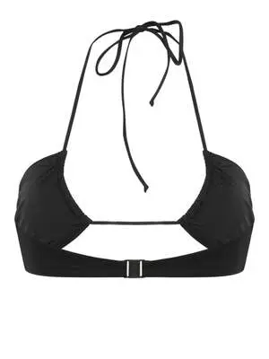 MC2 SAINT BARTH Dahlia Bikini Top - Black