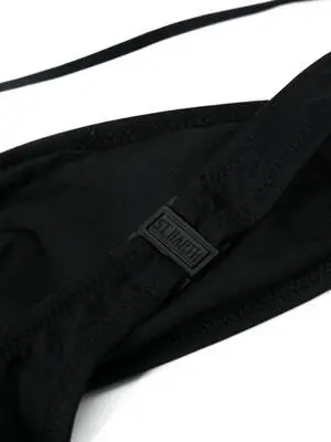 MC2 SAINT BARTH Dahlia Bikini Top - Black