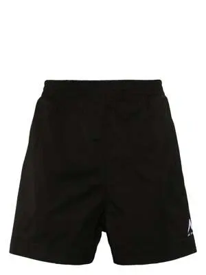 1017 Alyx 9sm Logo-embroidered Swim Shorts - Black