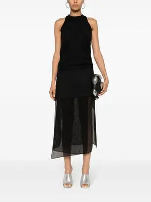 Coperni Gathered-detail Tank Top