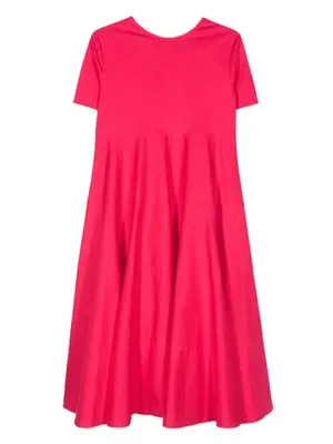 BLANCA VITA Arabide Poplin Midi Dress - Pink