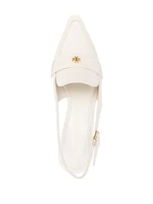 Tory Burch 60mm Slingback Leather Pumps