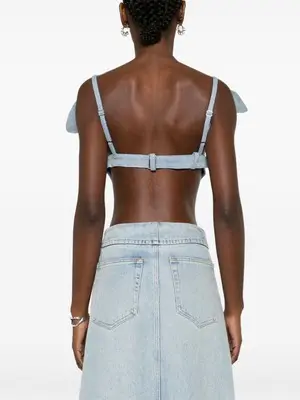 Y/project Denim Crop Top