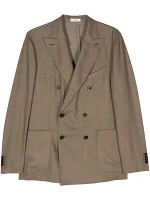 Boglioli K-jacket Double-breasted Blazer - Green