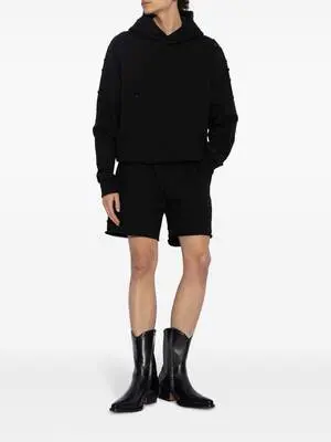 Amiri Appliqué-detail Cotton Shorts