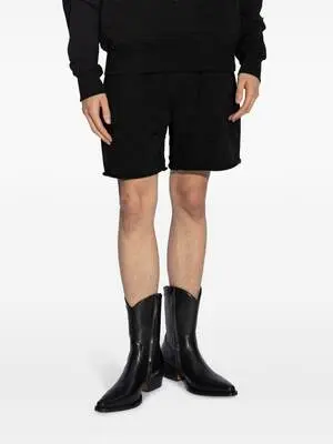 Amiri Appliqué-detail Cotton Shorts
