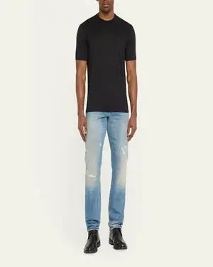 Cesare Attolini Cotton Crew T-shirt
