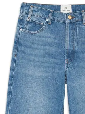 ANINE BING Mid-wash Wide-leg Jeans