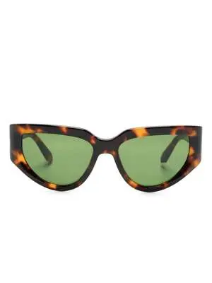 Off-White Seward Cat-eye Frame Sunglasses - Brown