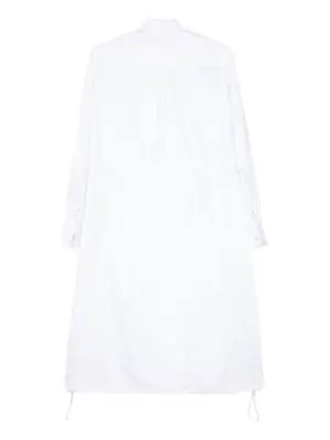 WALES BONNER Contrast Poplin Midi Dress