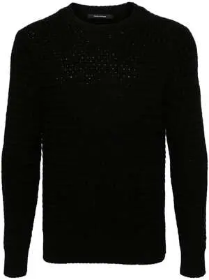 Tagliatore Interwoven Wool Jumper