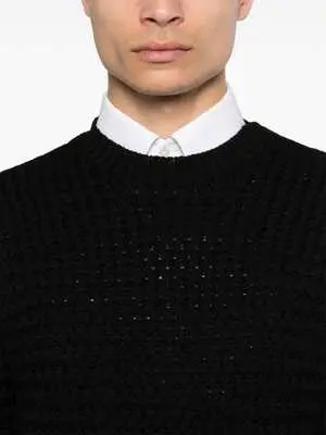 Tagliatore Interwoven Wool Jumper