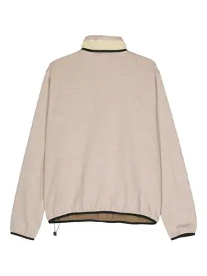 RANRA Mélange Half-zip Sweatshirt - Neutrals