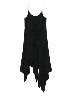 KIKO KOSTADINOV Twist-detail Mini Dress - Black