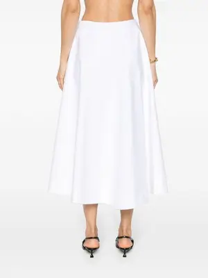 Valentino Garavani Poplin Midi Skirt