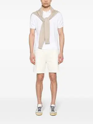 Polo Ralph Lauren Polo Pony Cotton Track Shorts - Neutrals