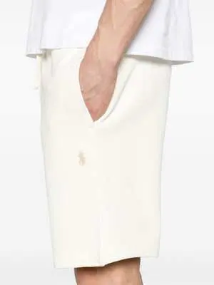 Polo Ralph Lauren Polo Pony Cotton Track Shorts - Neutrals