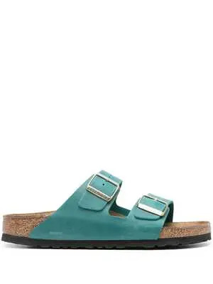 BIRKENSTOCK Arizona Leather Sandals - Blue