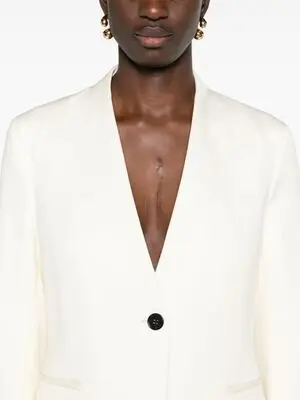 JIL SANDER Single-breasted Wool Blazer