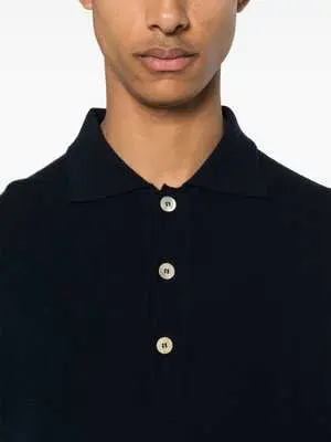 ANOTHER ASPECT Another Polo Shirt 2.0 Wool Polo Shirt