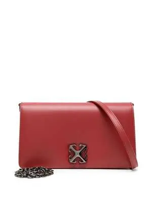 Off-White Jitney 0.5 Crossbody Bag - Red