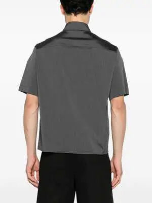 Neil Barrett Short-sleeve Cotton Blend Shirt