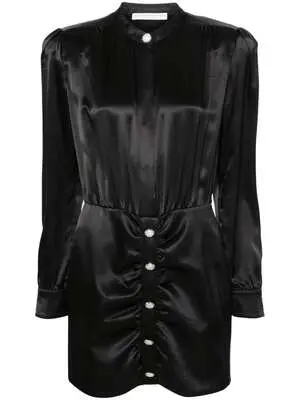 Alessandra Rich Button Up Cocktail Dresses