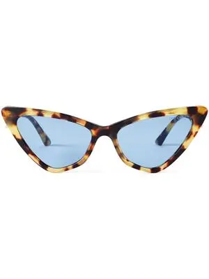 JIMMY CHOO Cat-eye Sunglasses - Brown
