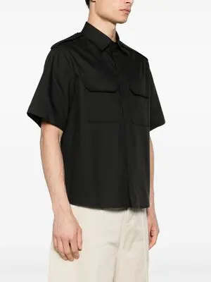 Neil Barrett Short-sleeve Poplin Shirt