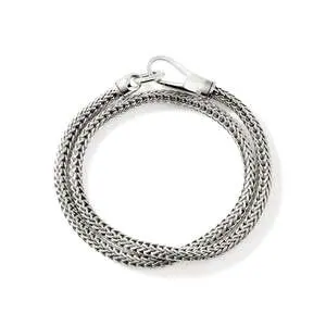 John Hardy Double Wrap 4.5mm Chain Bracelet
