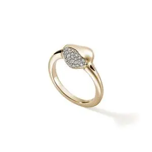 John Hardy Pebble Heart Ring