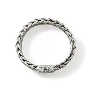John Hardy Hammered Wide Bracelet