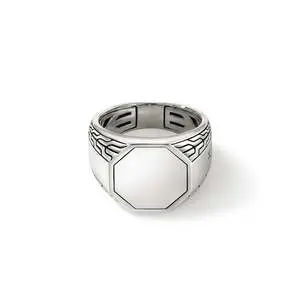 John Hardy Signet Ring - Sterling Silver