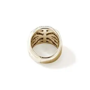 John Hardy Signet Ring In 14k Yellow