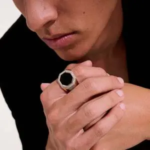 John Hardy Signet Ring In 14k Yellow