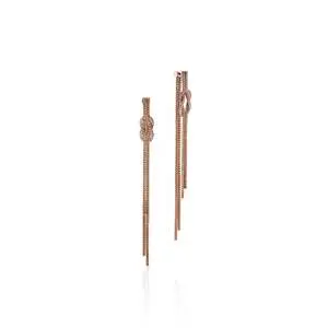 John Hardy Love Knot Drop Earrings - Gold