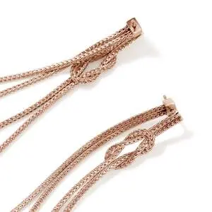 John Hardy Love Knot Drop Earrings