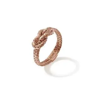 John Hardy Love Knot Ring, Rose - Gold