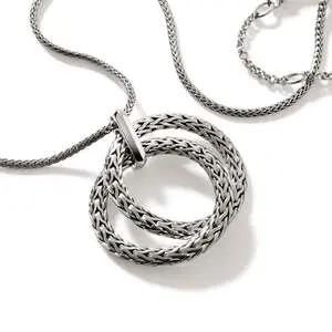 John Hardy Soft Chain Pendant Necklace